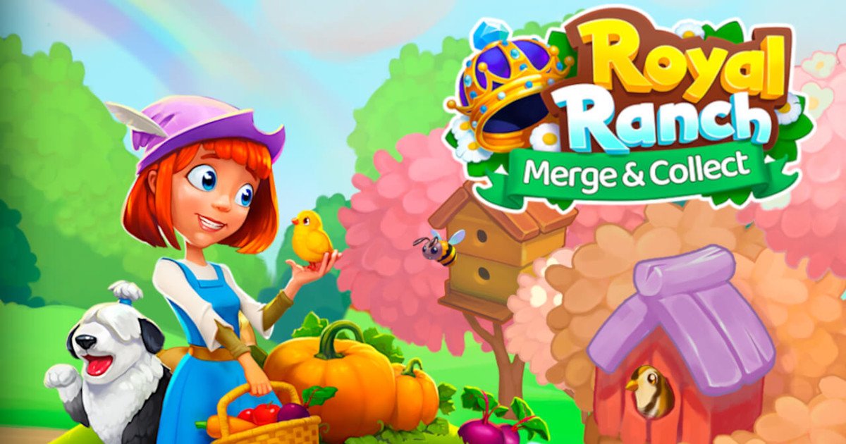 Royal Ranch Merge and Collect - Play online for free