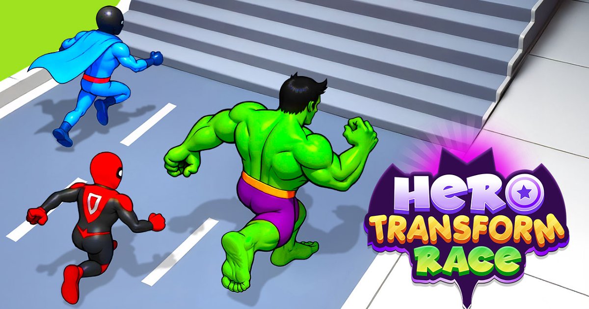 Hero Transform Race - Play Online for Free