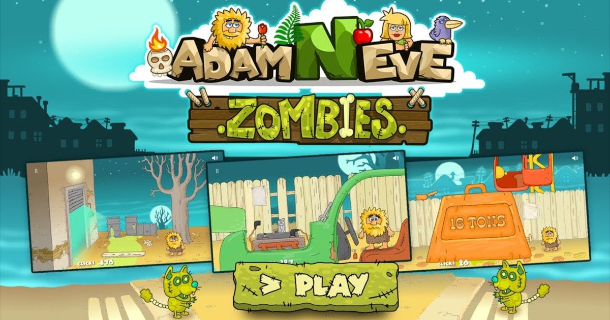 Adam and Eve: Zombies - Play online for free