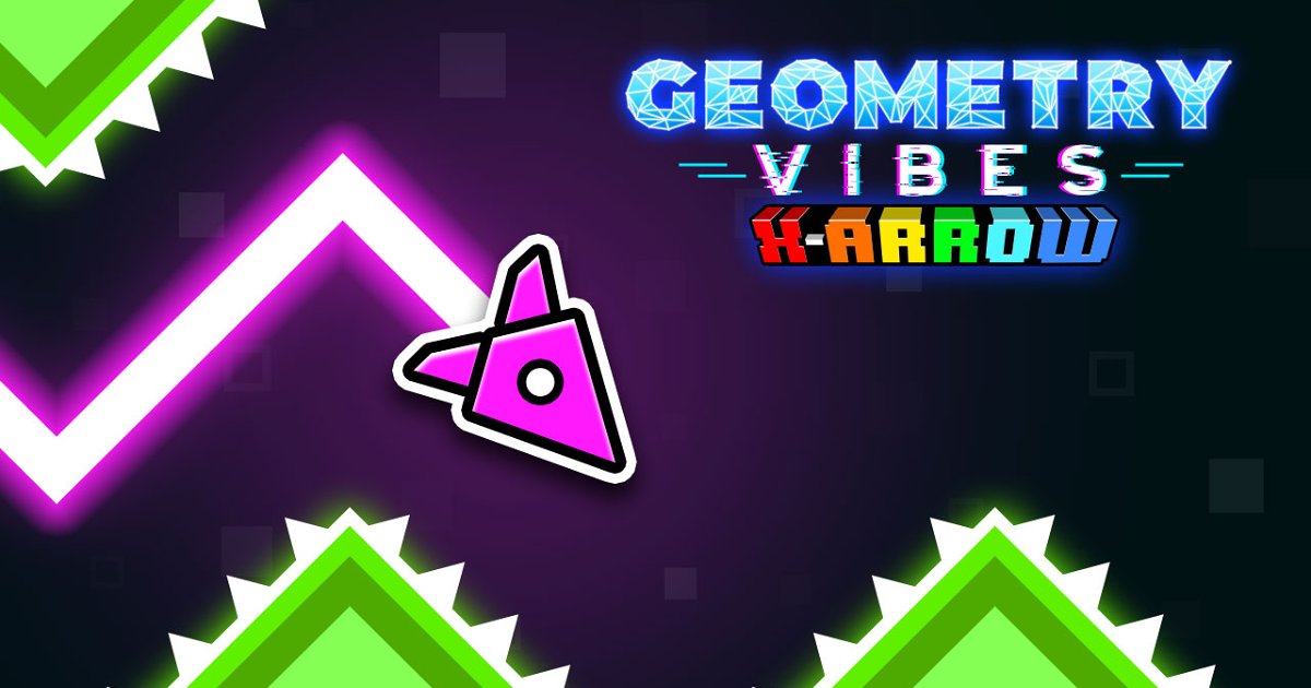 Geometry Vibes X-Arrow - ¡Juega Gratis Online!