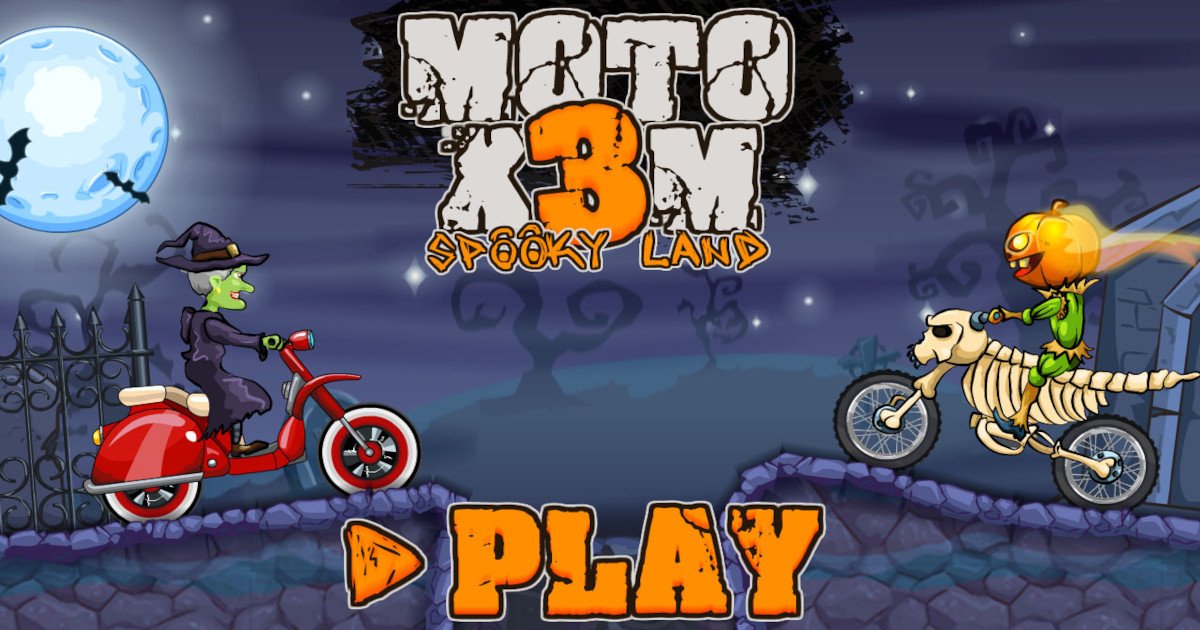 Moto X3M: Spooky Land - Play Online for Free