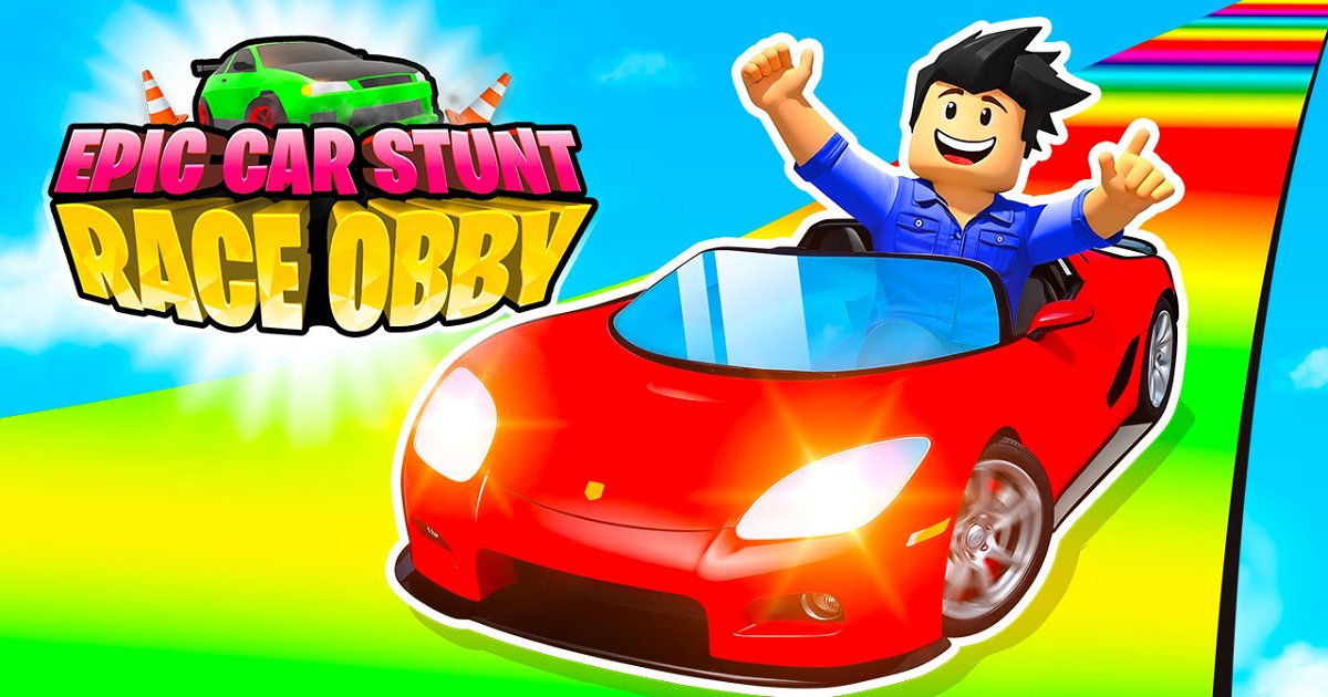 Epic Car Stunt Race Obby - Speel Gratis Online