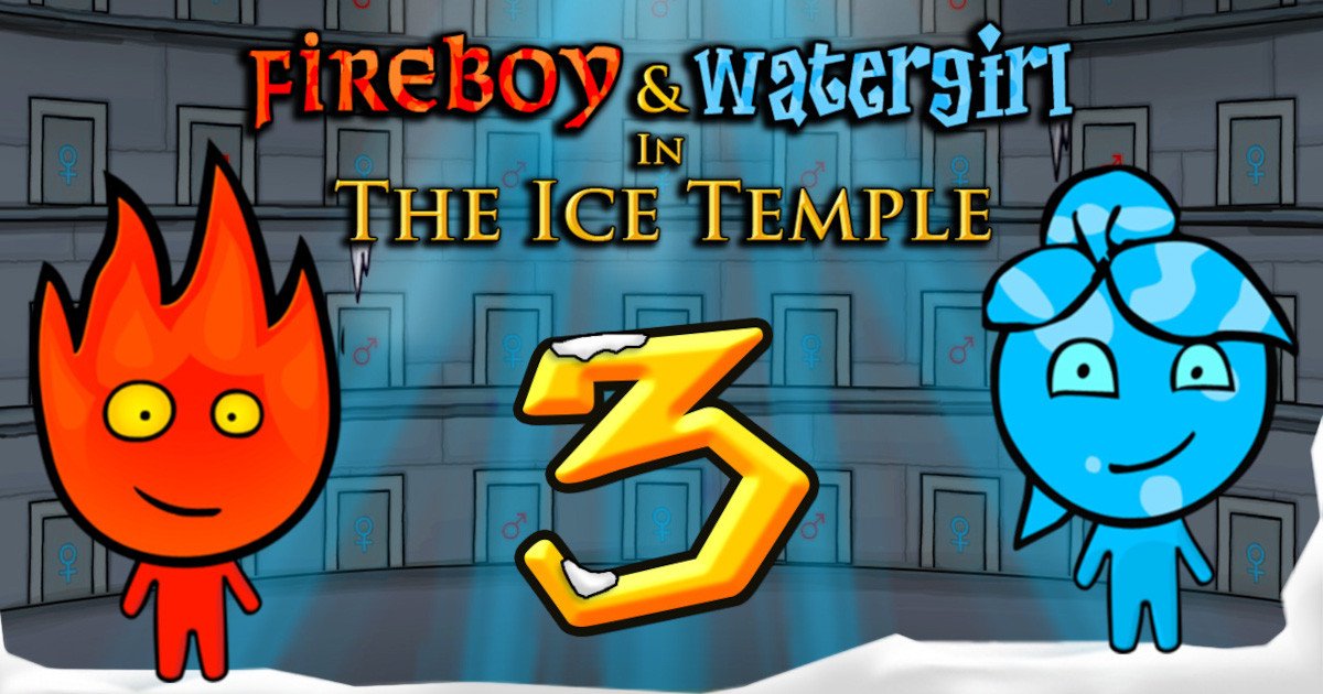 Fireboy dan Watergirl 3: Kuil Es - Main Online Gratis